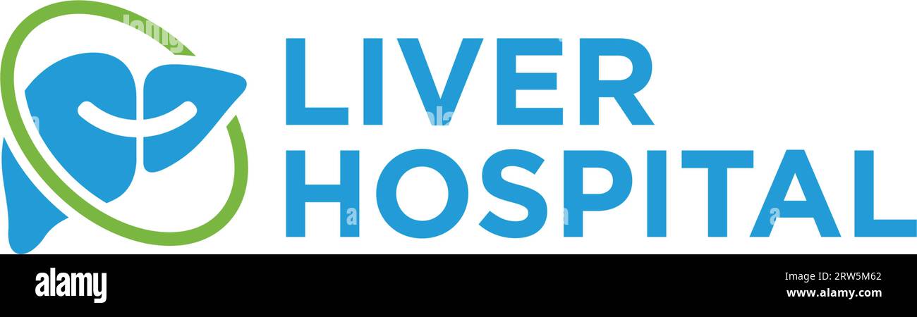Minimalist Abstract LIVER HOSPITAL logo design Stock Vector Image & Art ...