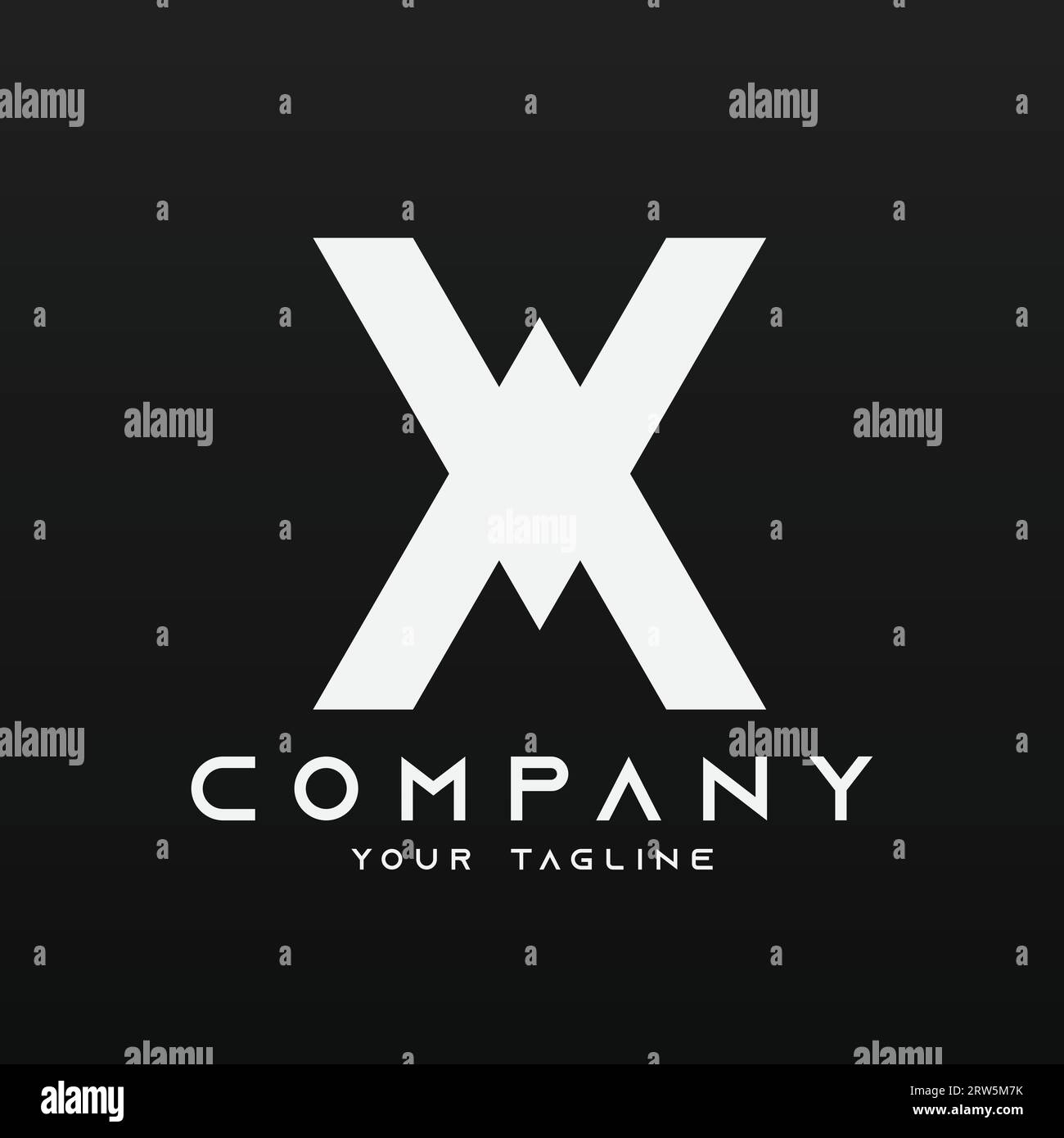 Letter ax logo Black and White Stock Photos & Images - Alamy