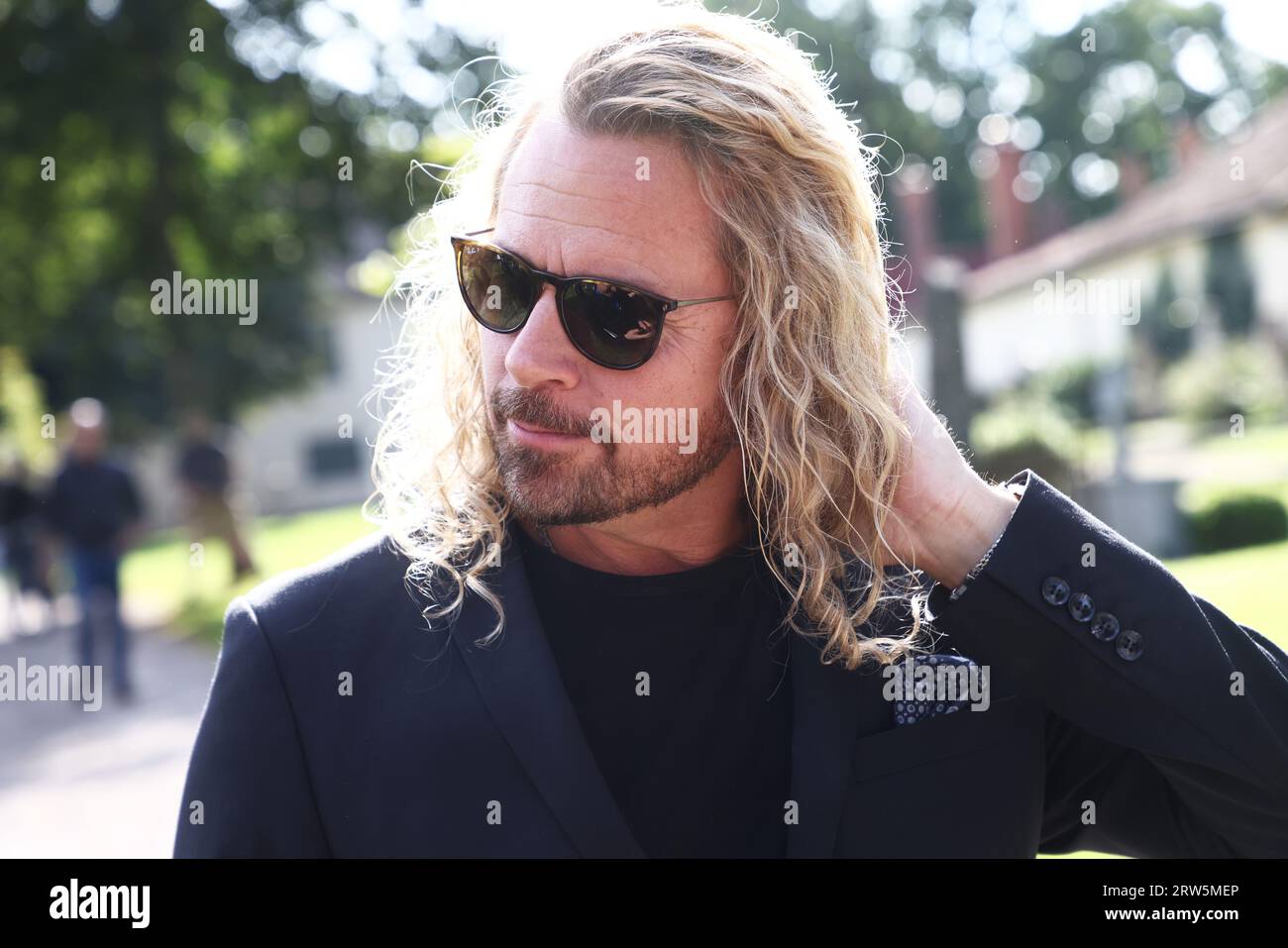 Christian "Kicken" Lundqvist during Martin "E-type" Erikson and Melinda ...