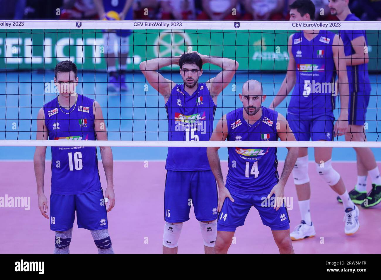 Rome, Italy. 16th Sep, 2023. Yuri Romano (Italy) Daniele Lavia (Italy ...