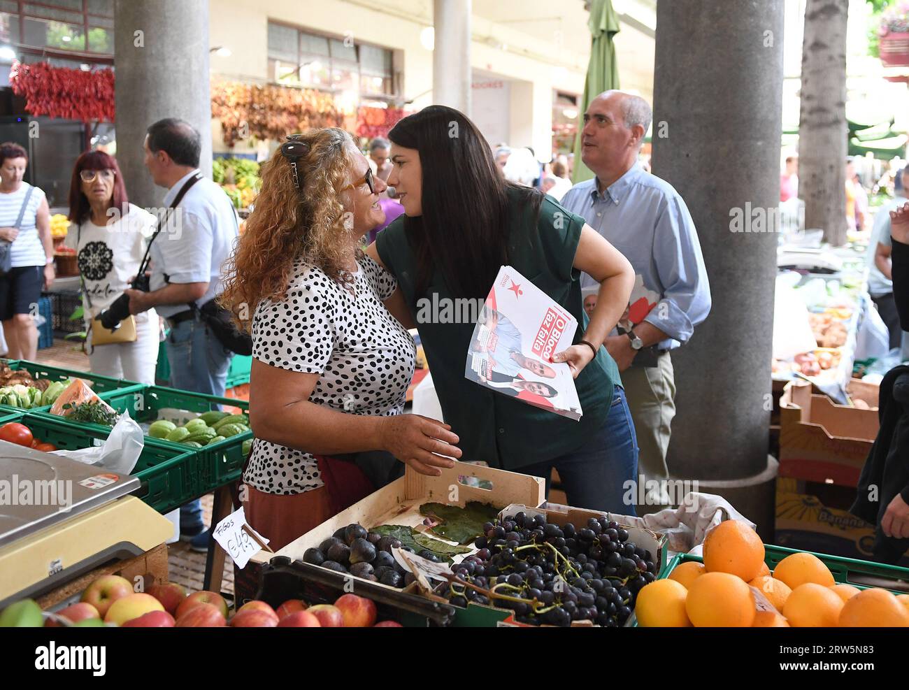 Arruada in the Funchal Municipal Market and Rua Fernão Ornelas do BE Madeira with Mariana ...