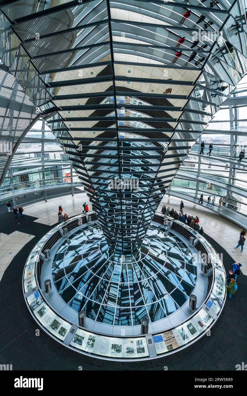 Architectural detail of the Reichstag building in Berlin city centre ...