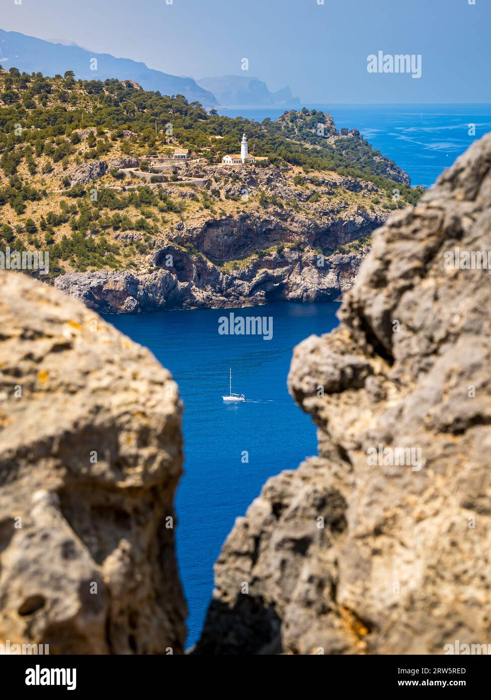 Far del cap gros lighthouse hi-res stock photography and images - Alamy