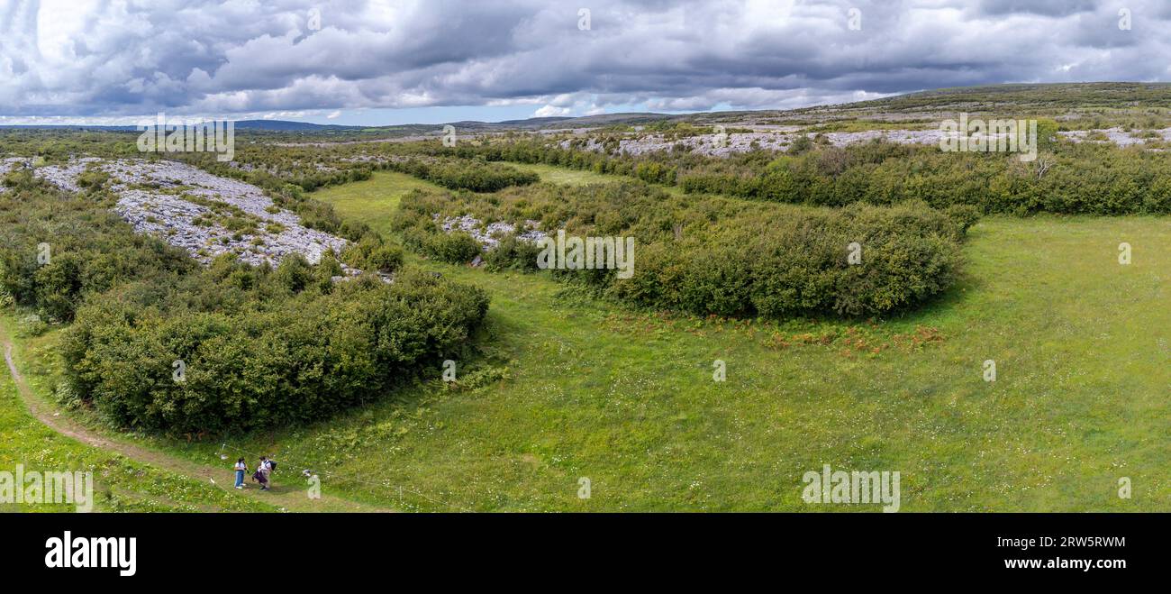 Burren National Park, The Burren, County Clare, Ireland, United Kingdom ...