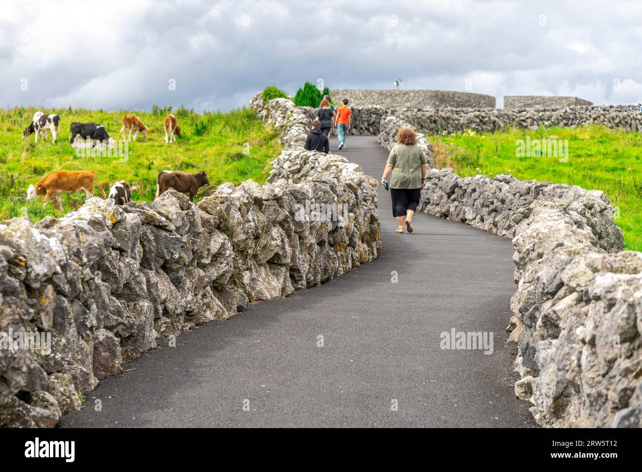 Caherconnell Fort, year 500, fortress inhabited until the end of the ...