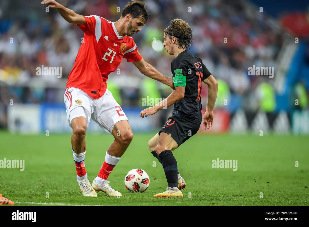 Croatia luka modric 2018 hi-res stock photography and images - Alamy