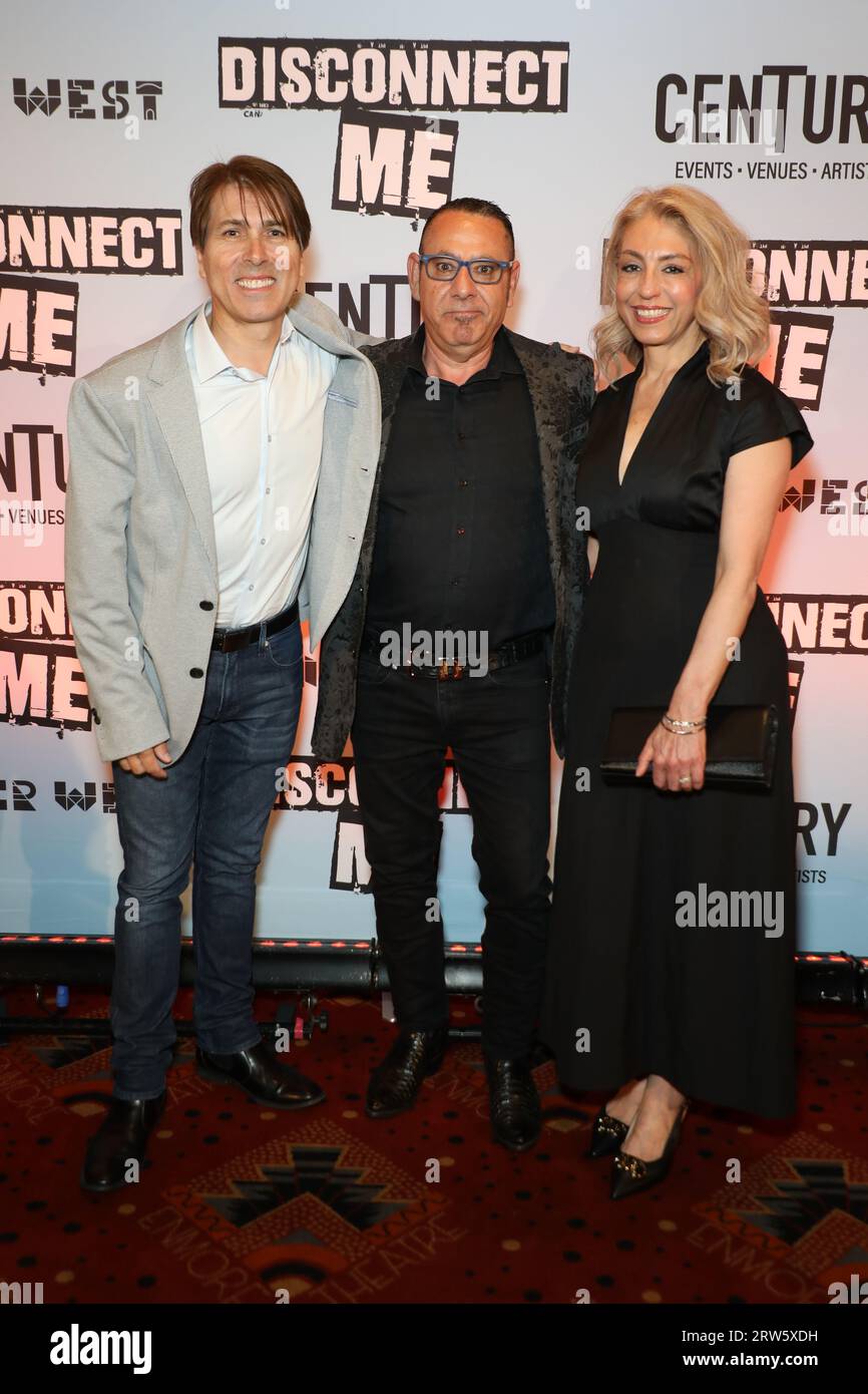 Sydney, Australia. 17th September 2023. Alex Lykos arrives on the red ...