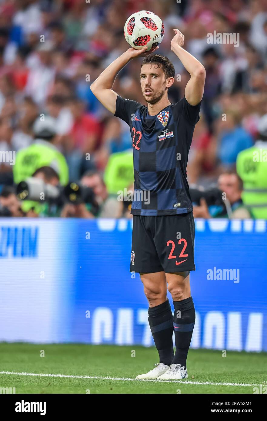 2018 world cup russia v croatia hi-res stock photography and images - Alamy