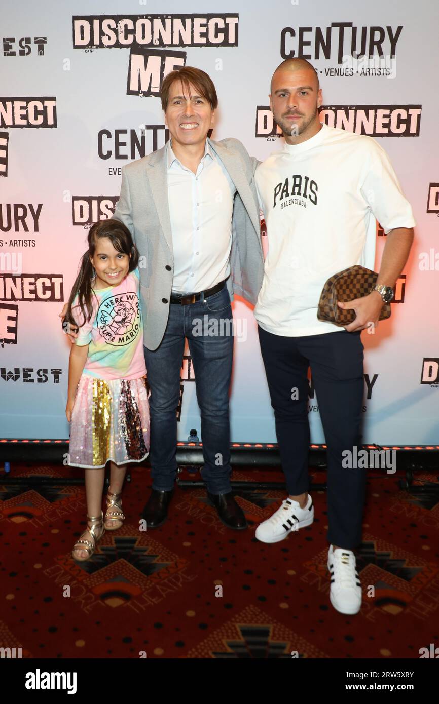 Sydney, Australia. 17th September 2023. Alex Lykos arrives on the red ...
