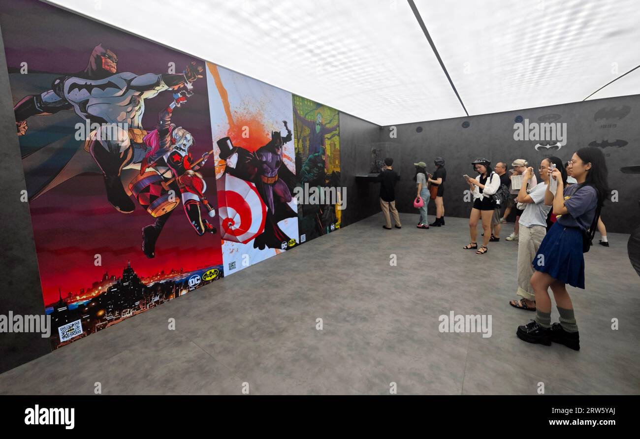 SHANGHAI, CHINA - SEPTEMBER 15, 2023 - Chinese DC Comics fans gather to ...