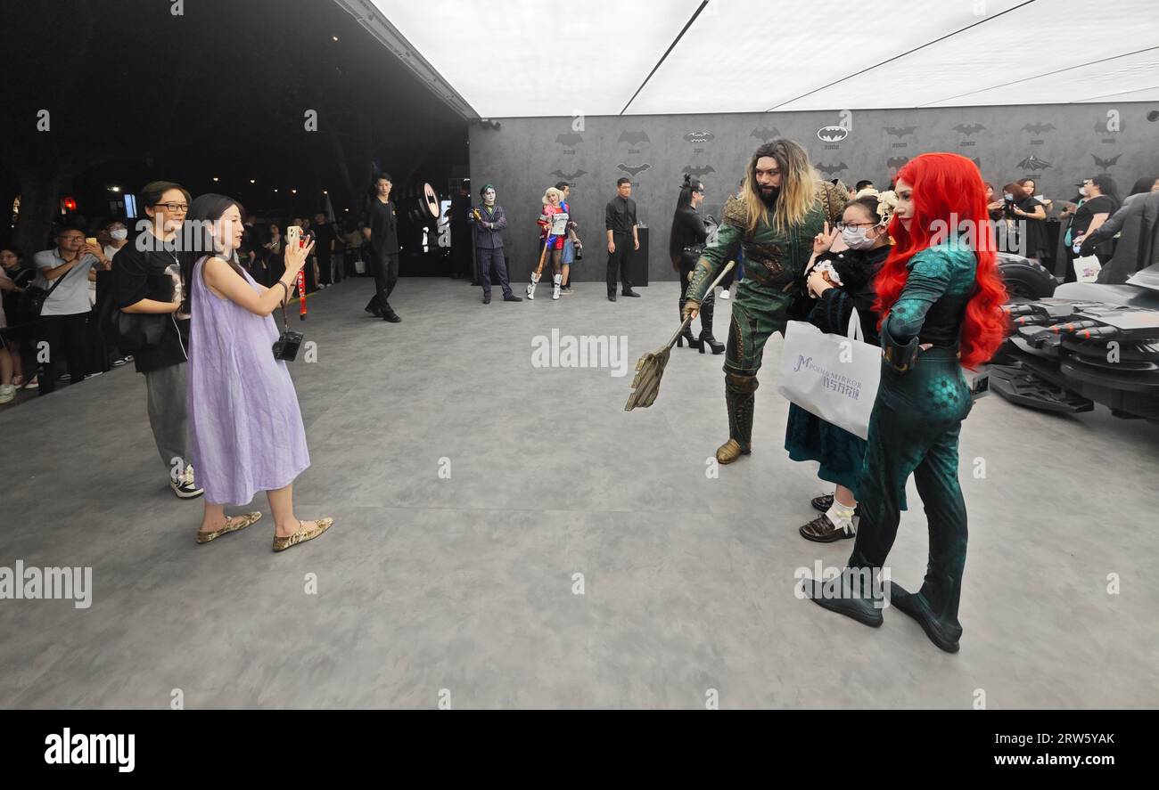 SHANGHAI, CHINA - SEPTEMBER 15, 2023 - Chinese DC Comics fans gather to ...