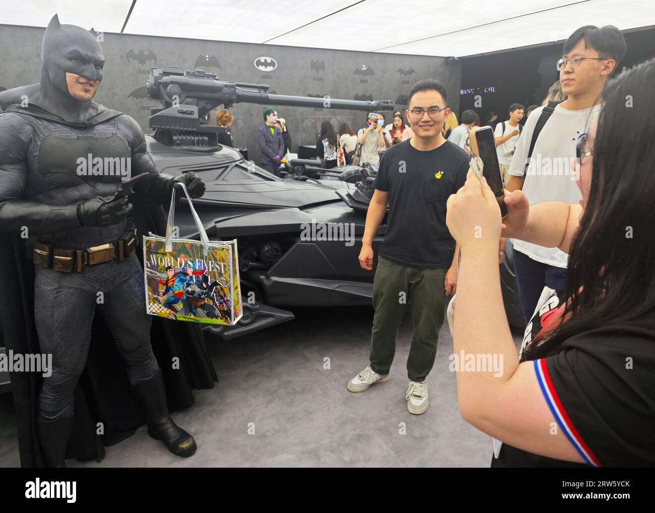 SHANGHAI, CHINA - SEPTEMBER 15, 2023 - Chinese DC Comics fans gather to ...
