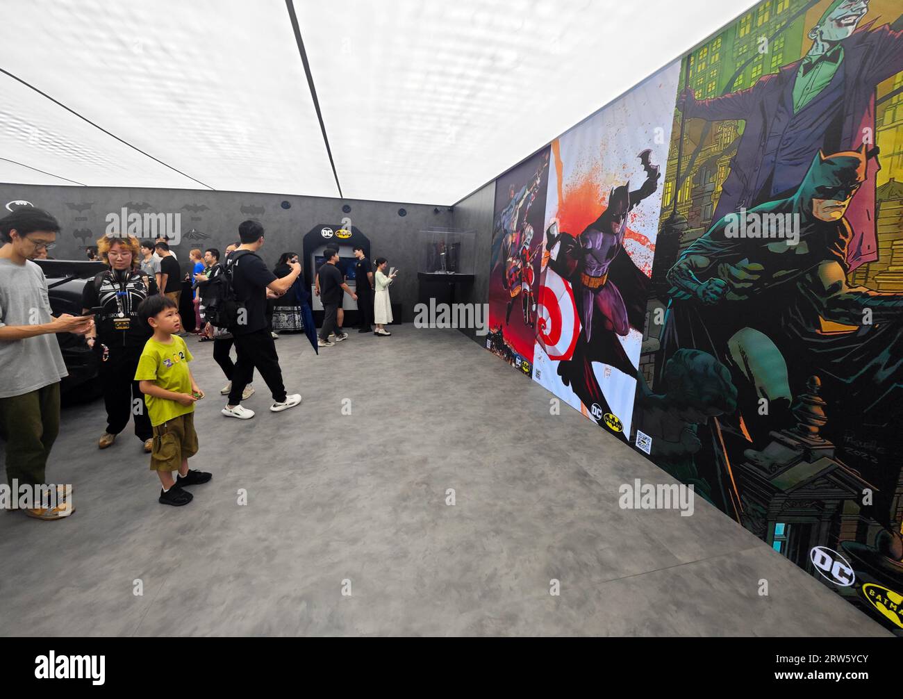 SHANGHAI, CHINA - SEPTEMBER 15, 2023 - Chinese DC Comics fans gather to ...