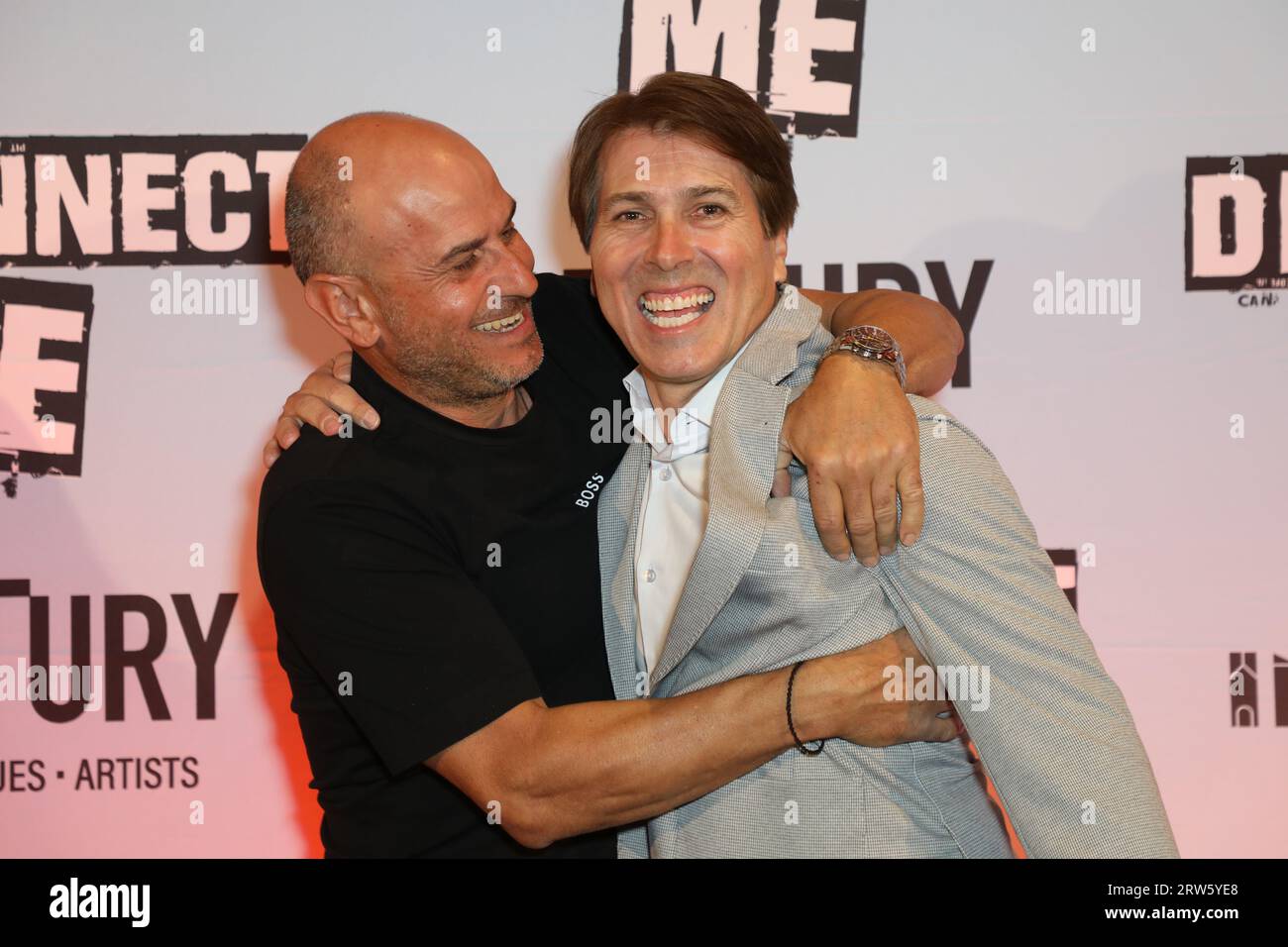 Sydney, Australia. 17th September 2023. Alex Lykos arrives on the red ...