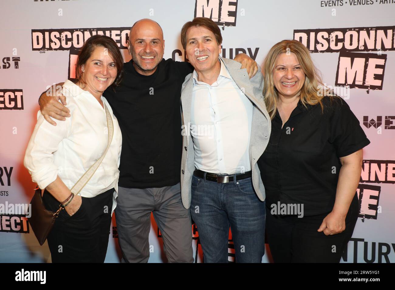 Sydney, Australia. 17th September 2023. Alex Lykos arrives on the red ...