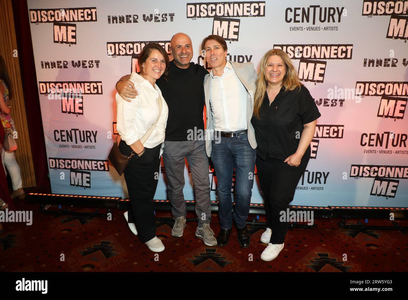 Sydney, Australia. 17th September 2023. Alex Lykos arrives on the red ...