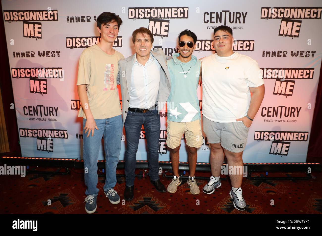 Sydney, Australia. 17th September 2023. Alex Lykos arrives on the red ...
