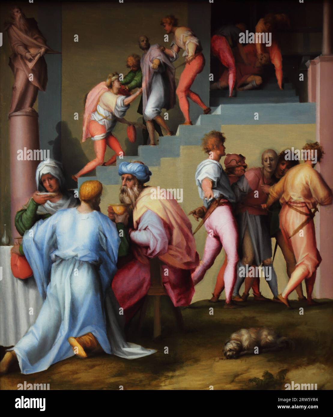 Pharaoh with his Butler and Baker by Italian Renaissance painter ...