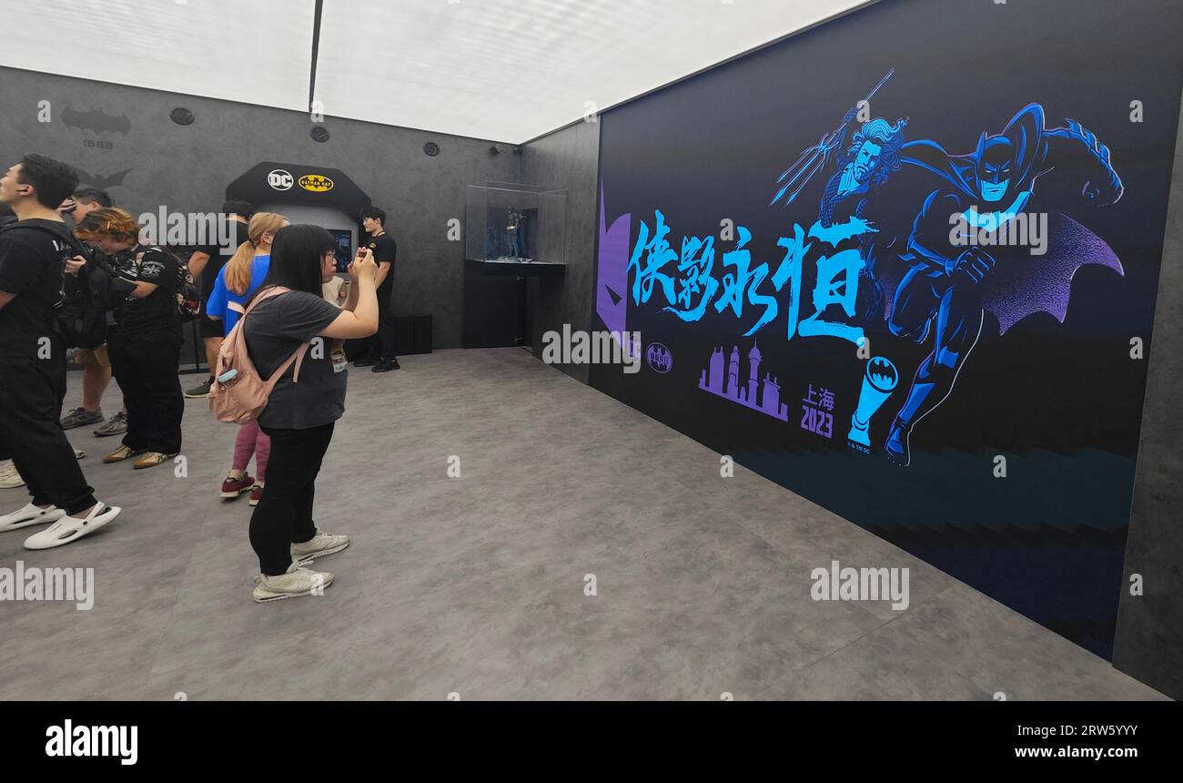 SHANGHAI, CHINA - SEPTEMBER 15, 2023 - Chinese DC Comics fans gather to ...