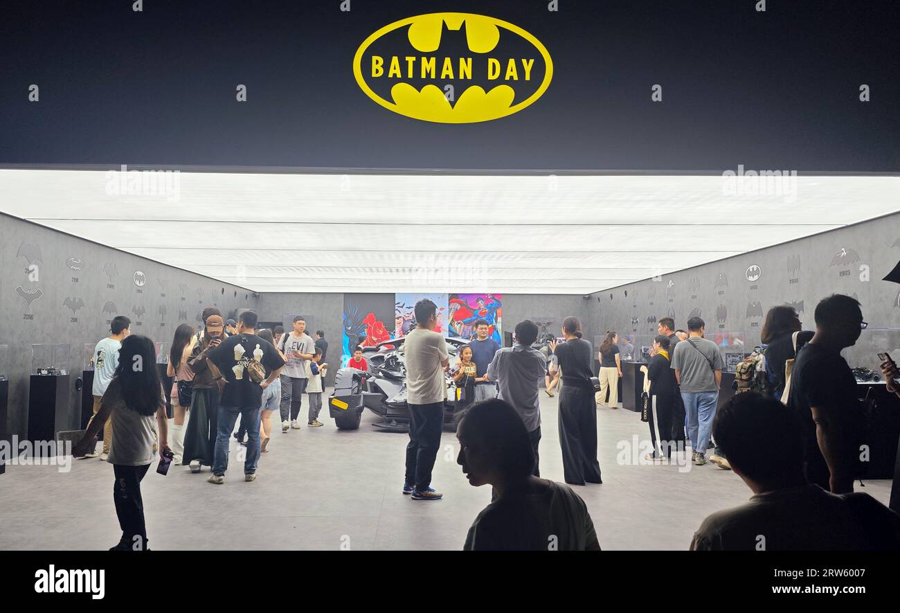SHANGHAI, CHINA - SEPTEMBER 15, 2023 - Chinese DC Comics fans gather to ...