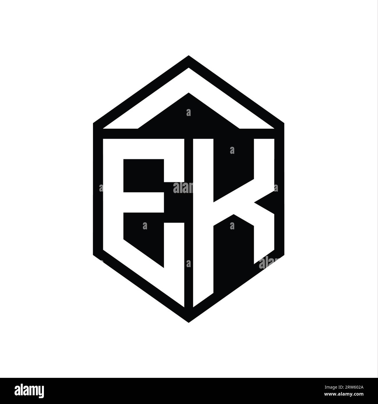 Letter ek logo hi-res stock photography and images - Alamy