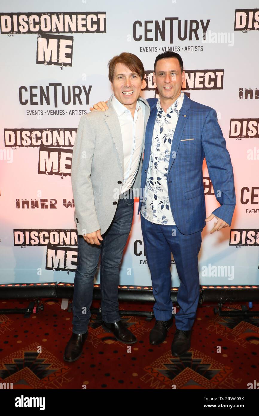 Sydney, Australia. 17th September 2023. Alex Lykos and Gil Ben-Moshe ...