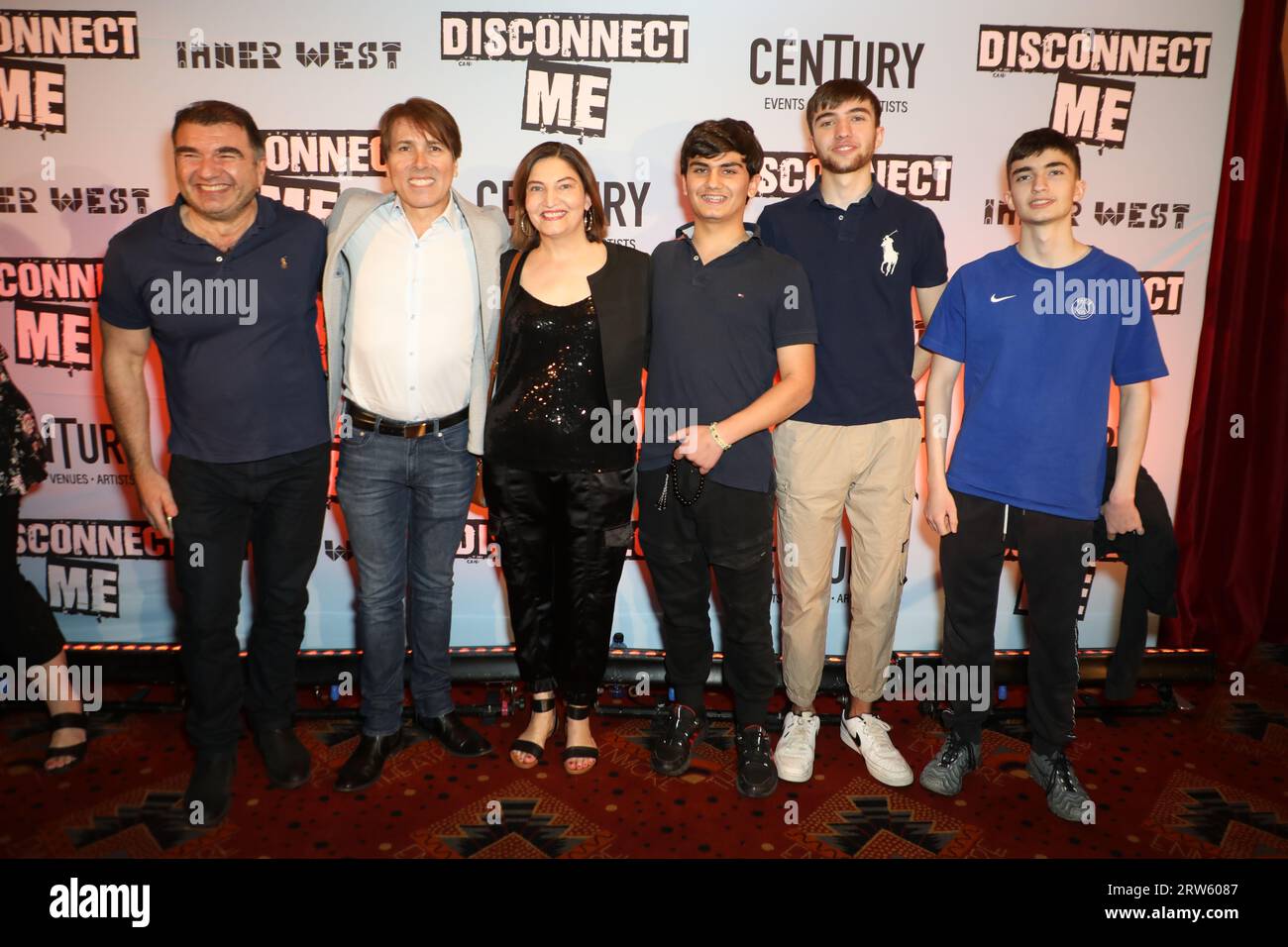Sydney, Australia. 17th September 2023. Alex Lykos arrives on the red ...