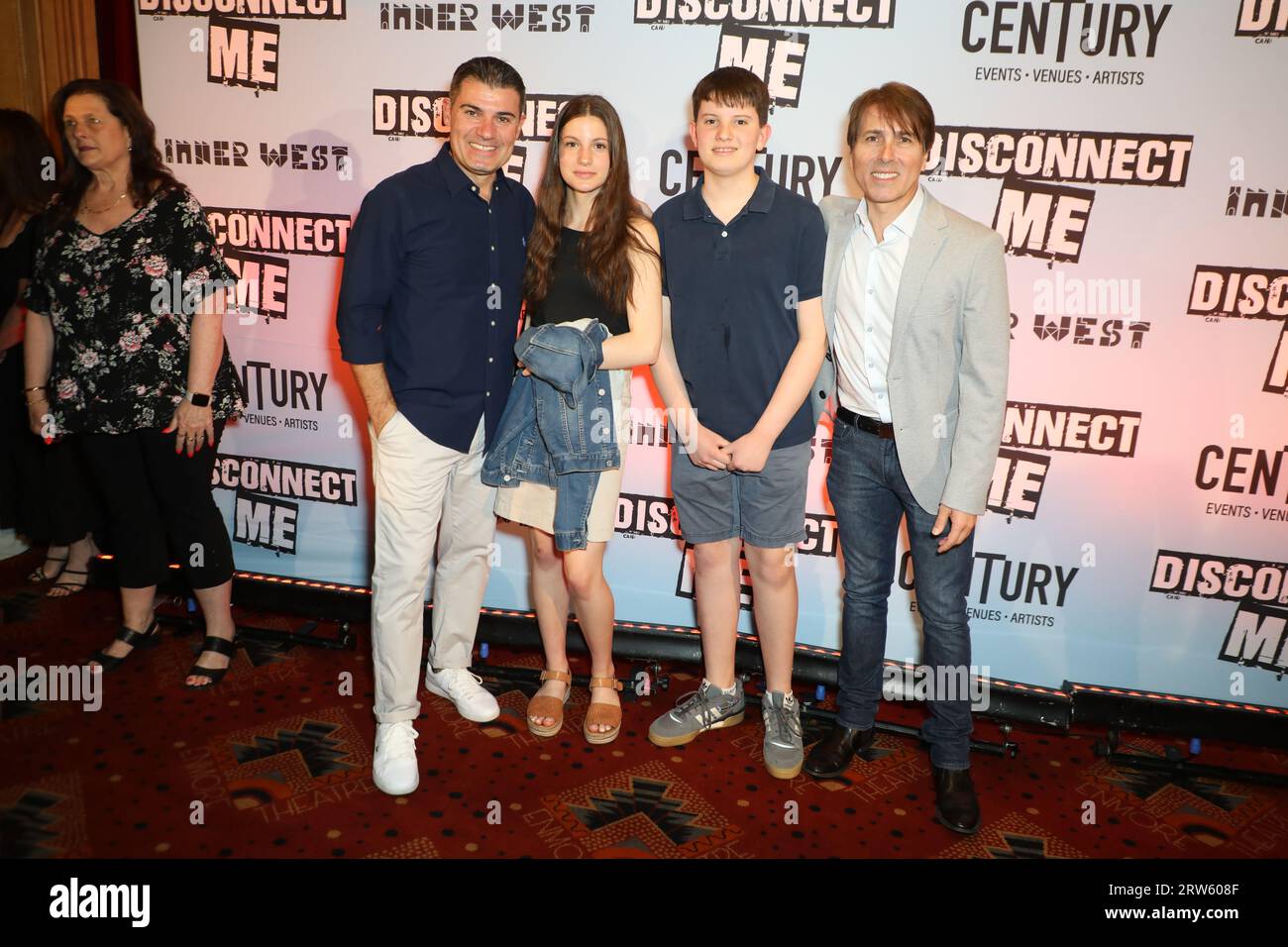 Sydney, Australia. 17th September 2023. Alex Lykos arrives on the red ...