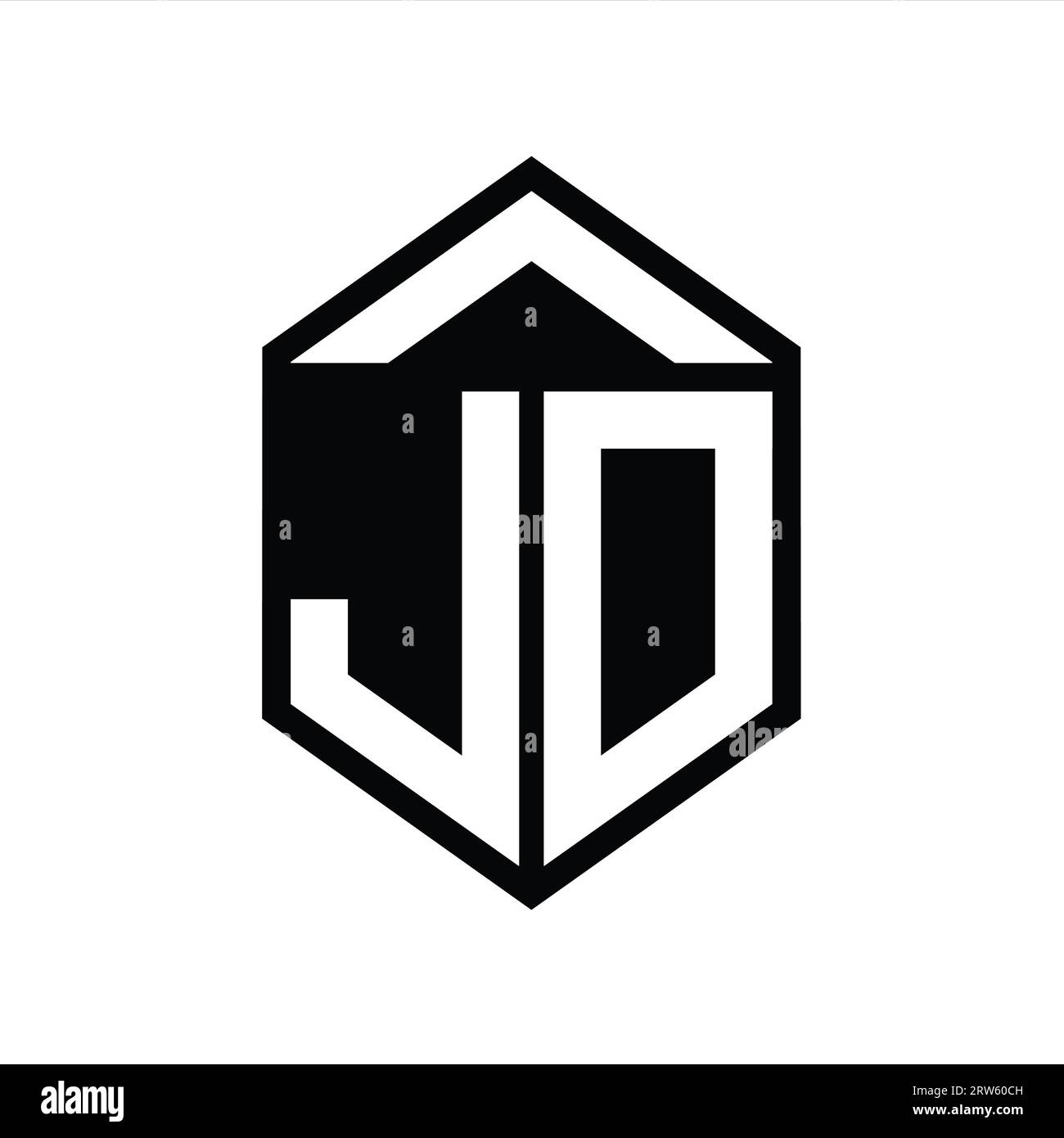 Letter jd logo hi-res stock photography and images - Alamy