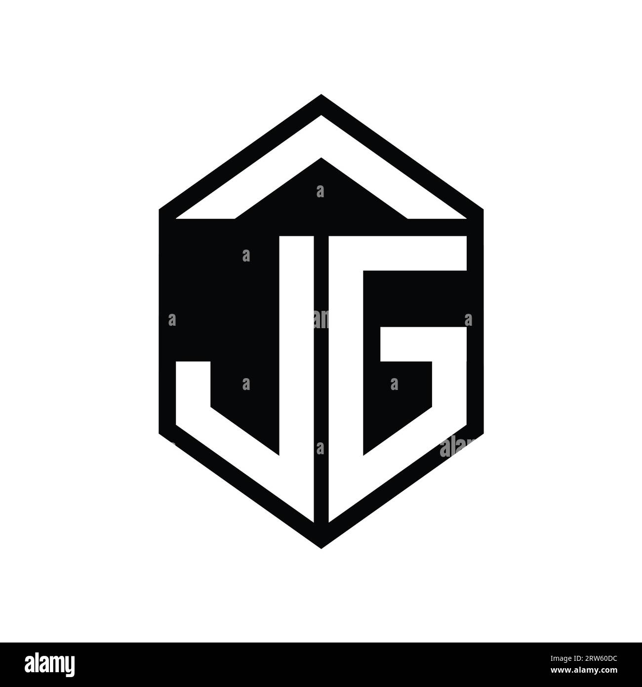 Letter jg logo Cut Out Stock Images & Pictures - Alamy