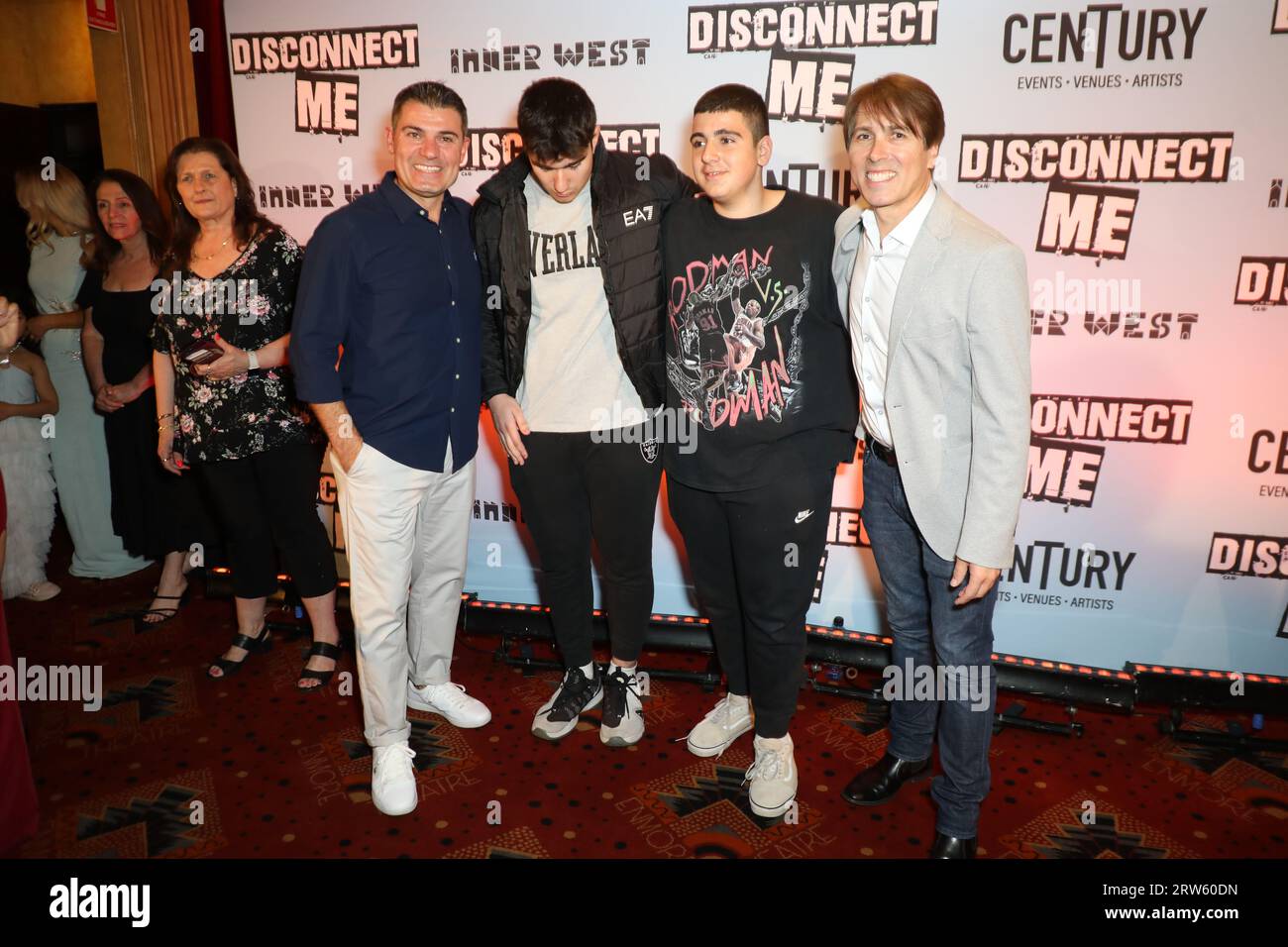 Sydney, Australia. 17th September 2023. Alex Lykos arrives on the red ...