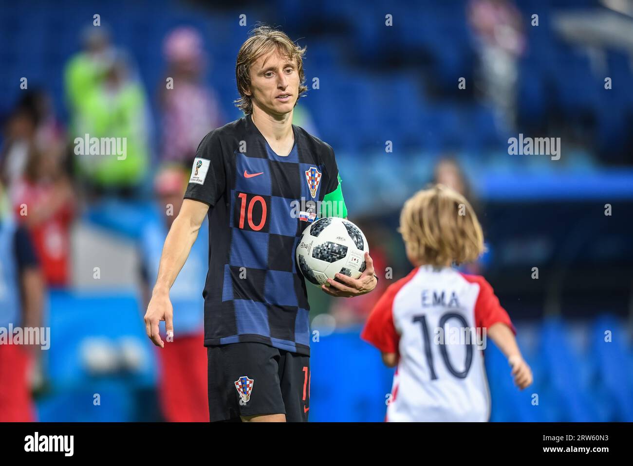 Sochi, Russia – July 7, 2018. Croatia national football team midfielder ...