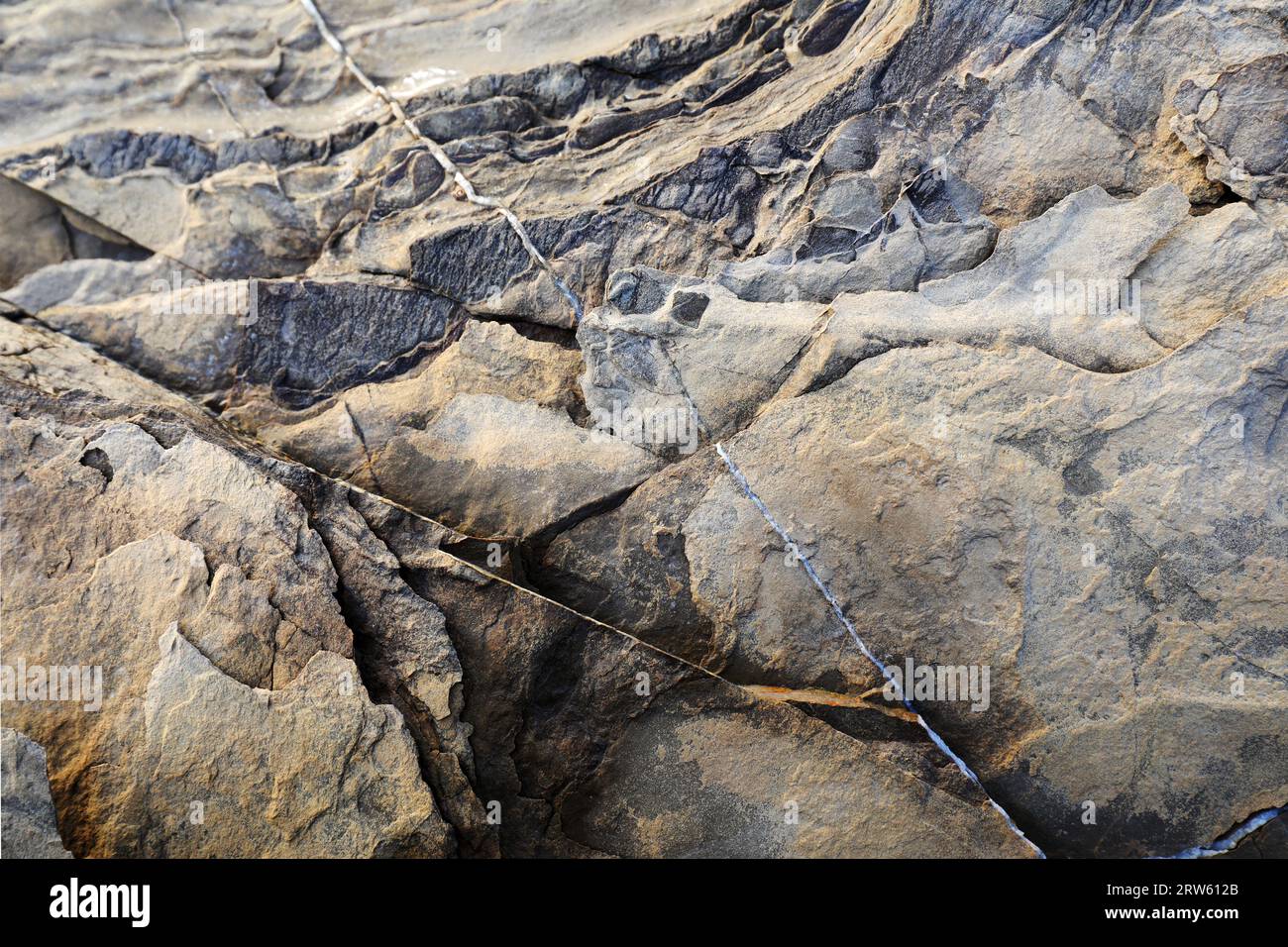 Rock texture structure in the field Stock Photo - Alamy