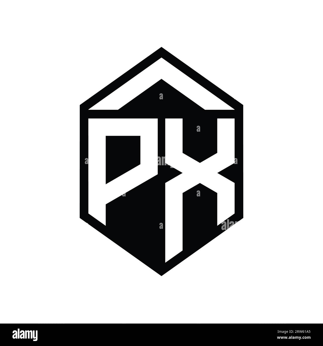 Px letter logo hi-res stock photography and images - Alamy