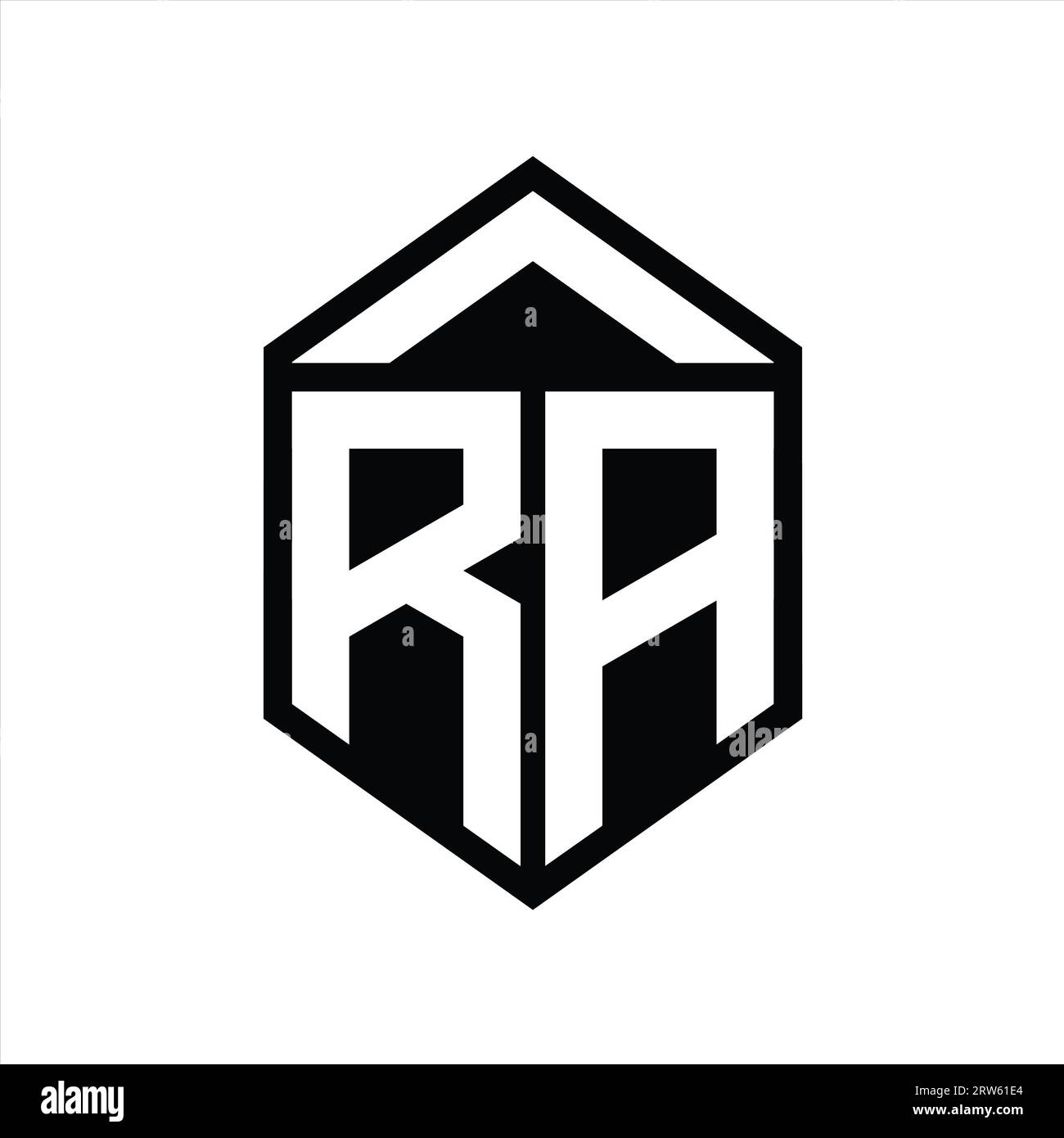 Ra letter logo hi-res stock photography and images - Alamy