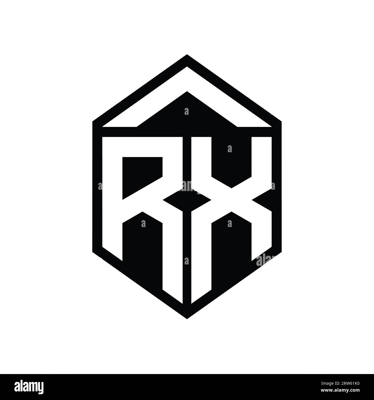 Rx gaming logo hi-res stock photography and images - Alamy