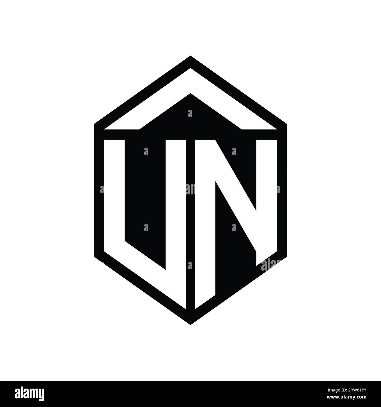 Un logo isolated hi-res stock photography and images - Alamy