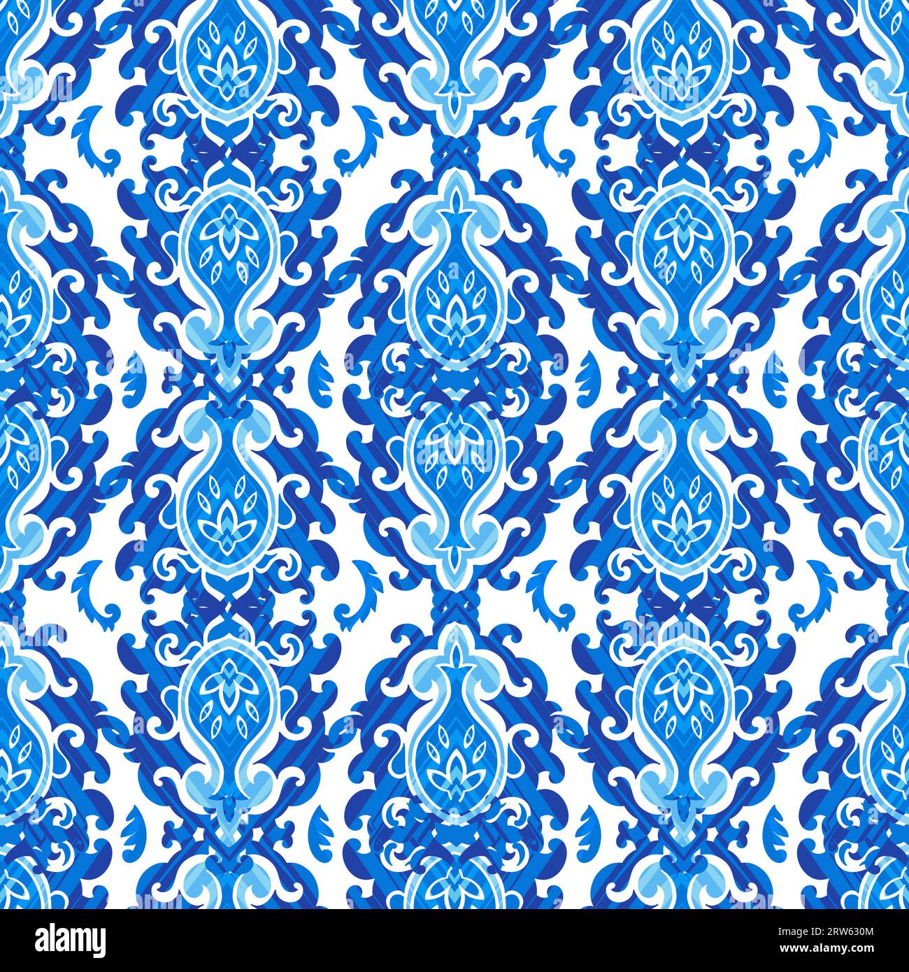 Vintage flower in blossom, blooming flora and foliage, curves of leaves ...