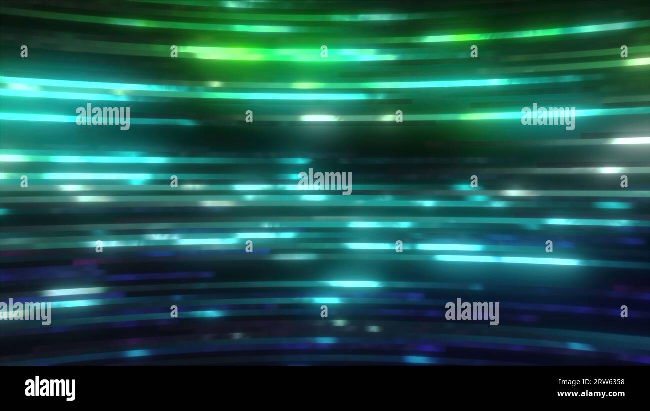 Stream of flashing colorful stripes. Motion. Fast cyber stream with ...