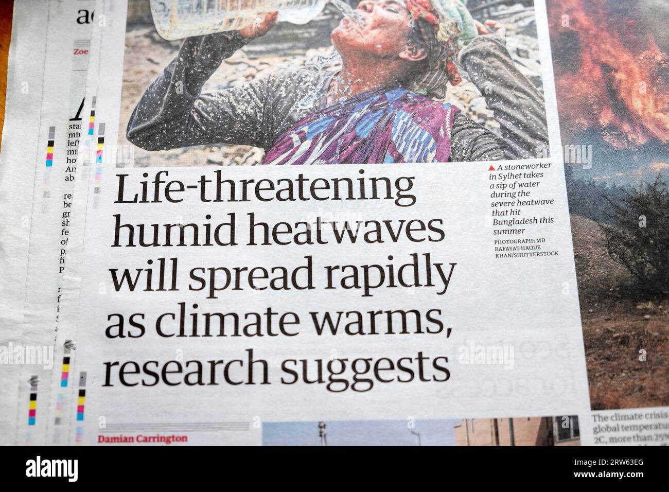 'Life-threatening humid heatwaves will spread rapidly as climate warms ...