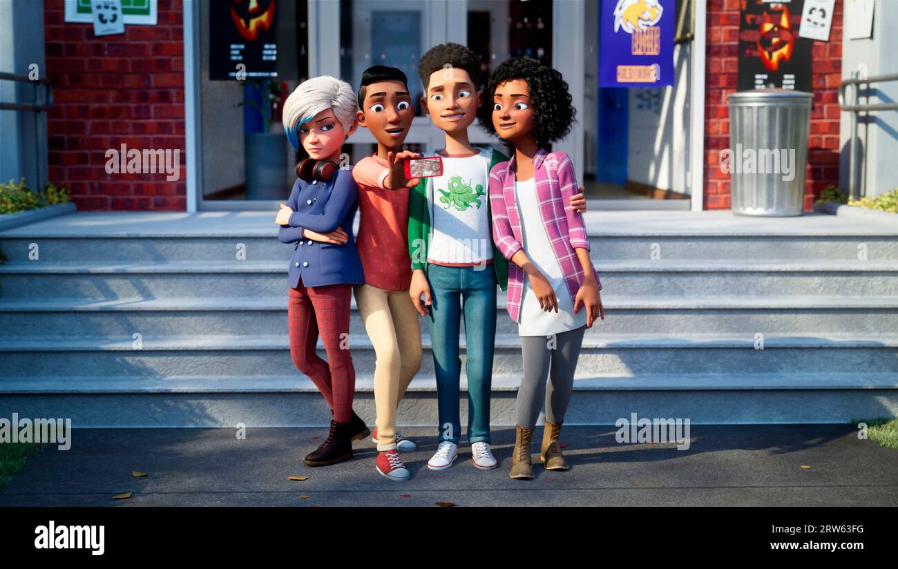 HEADSPACE (2023), directed by PAUL LOUIS MYERE and GERHARD PAINTER. Credit: Luma Animation ...