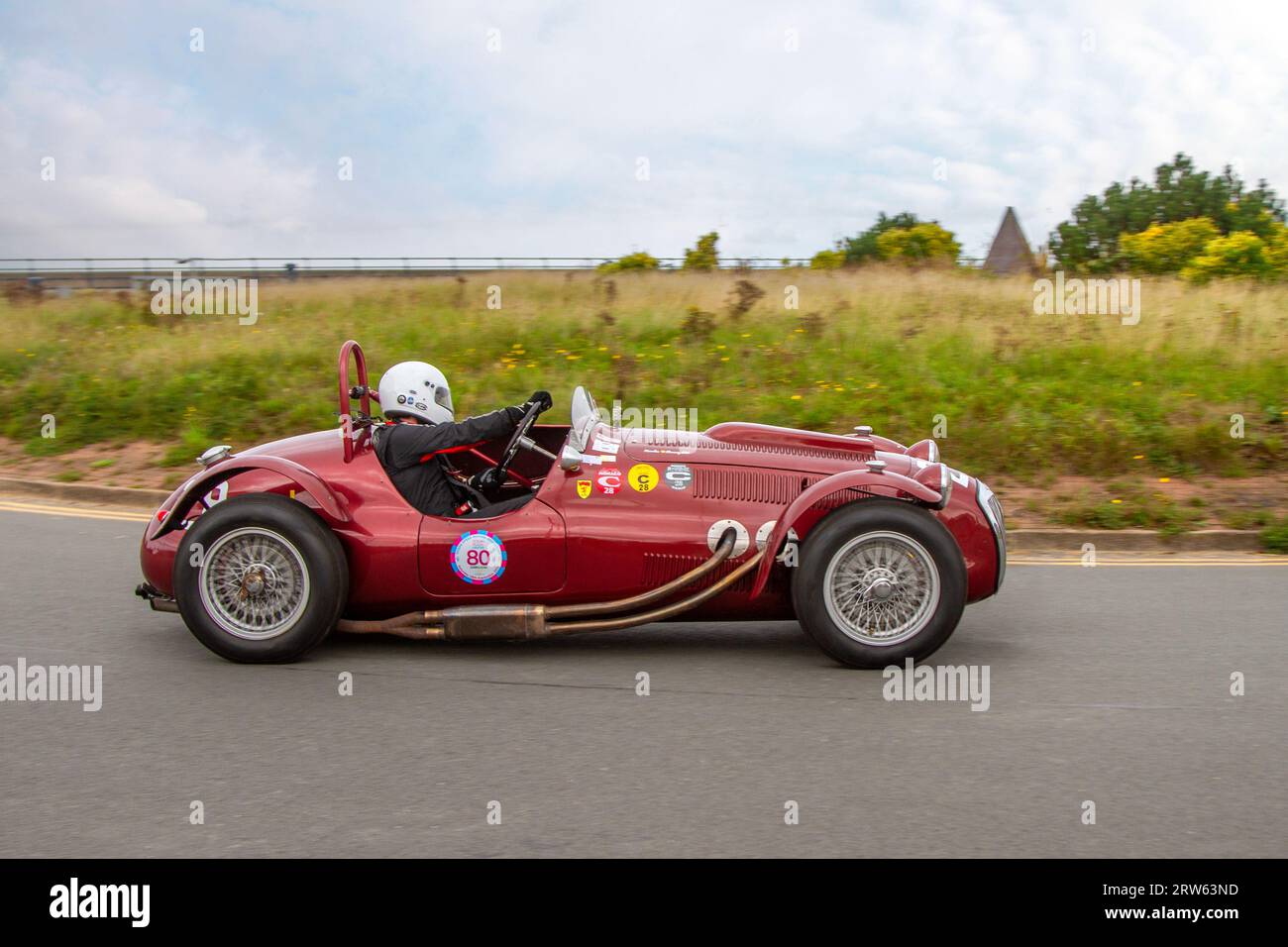 1952 50s fifties Burgundy Frazer Nash Le Mans Rep. 1971 cc at the Ocean ...