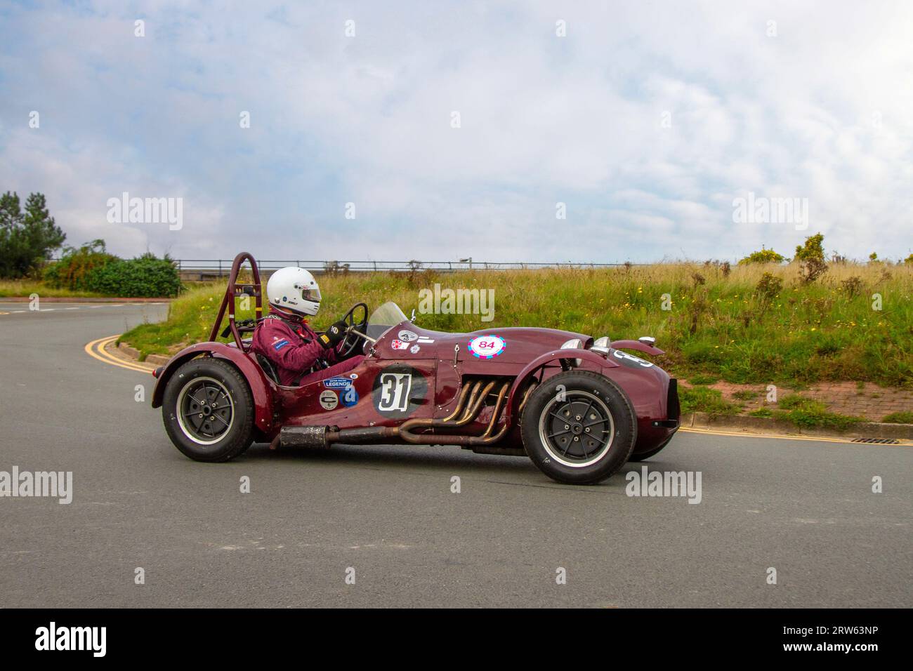 1971 70s seventies Cooper Bristol Mk 2 driven by Michael Parr at the ...