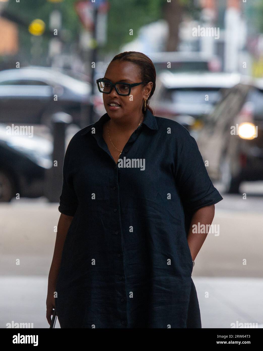London, England, UK. 17th Sep, 2023. NIMCO ALI is seen arriving at BBC ...