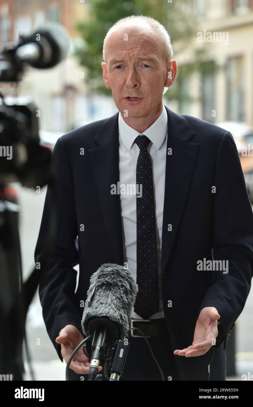 London, England, UK. 17th Sep, 2023. Shadow Chancellor of the Duchy of ...