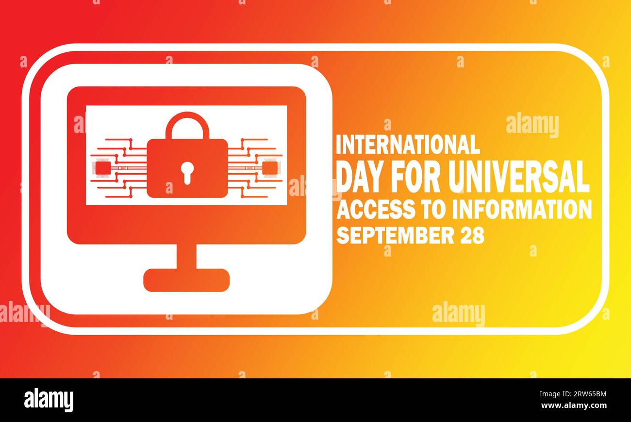 Vector illustration of a background for International Day for Universal ...