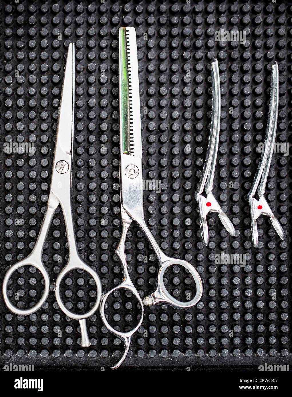 Professional scissors for haircuts. Scissors barber, salon, haircut ...