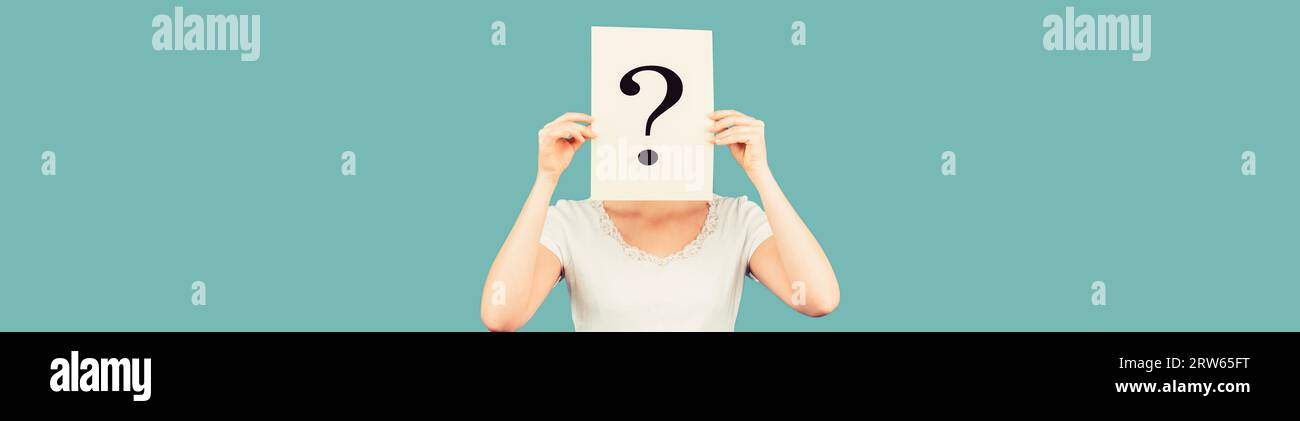 Anonymous woman. Female incognita.Girl question, anonymous, incognita ...