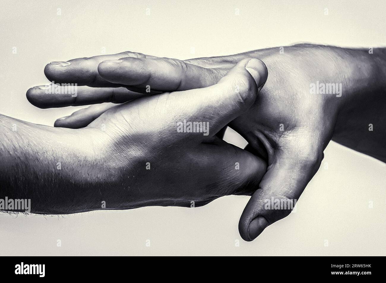 Close up help hand. Two hands, helping arm friend, teamwork. Helping ...