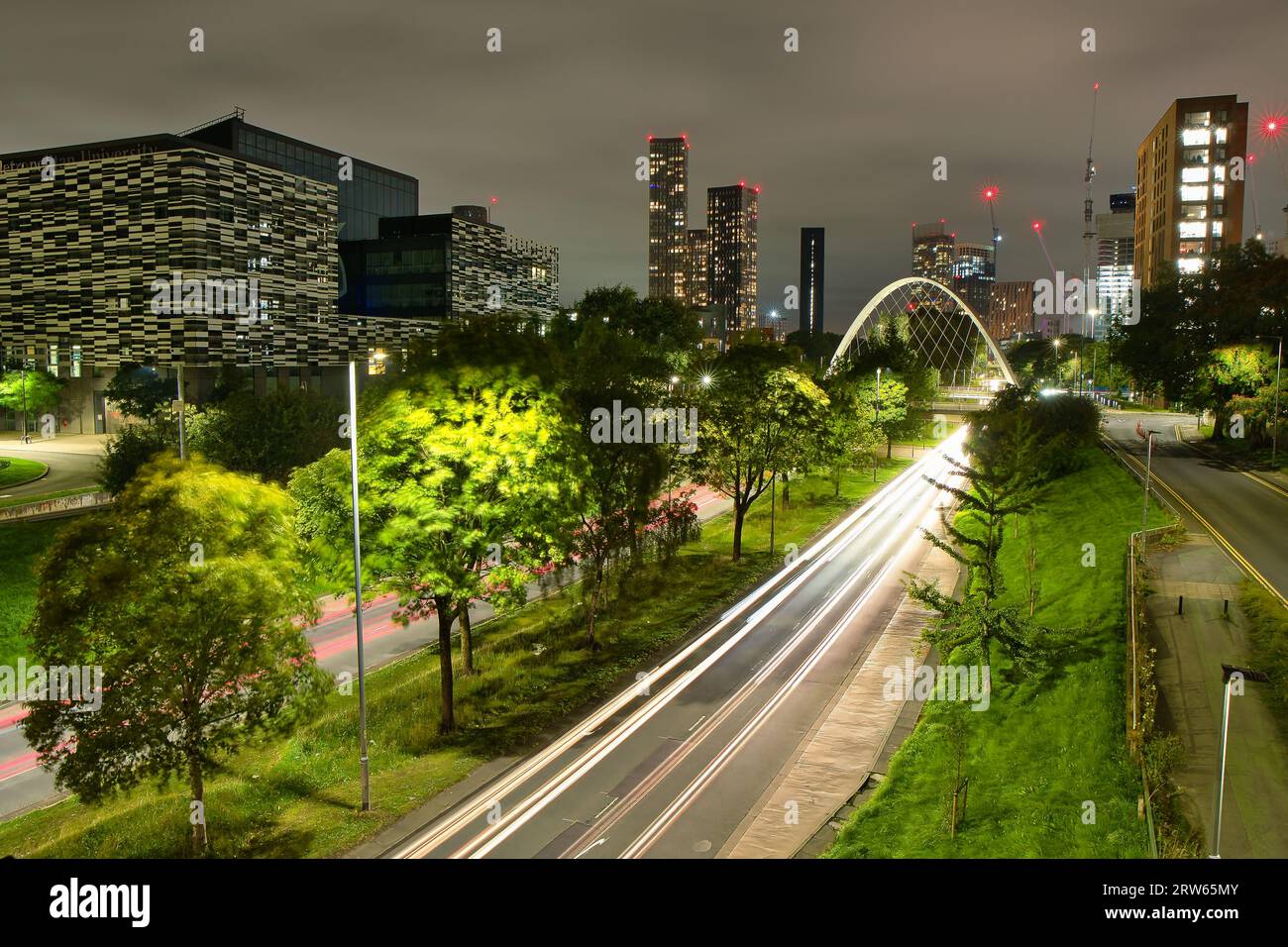 Manchester princess road hi-res stock photography and images - Alamy